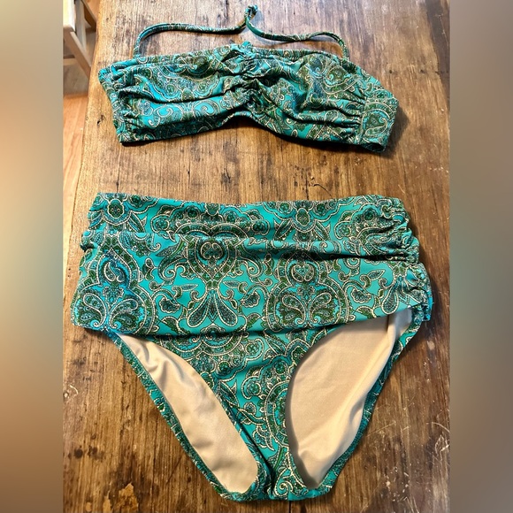 J. Crew | Swim | J Crew Ruched Bikini | Poshmark